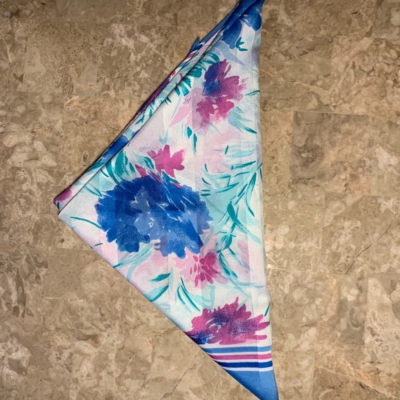 Accessories | Floral Print Square Scarf | Poshmark